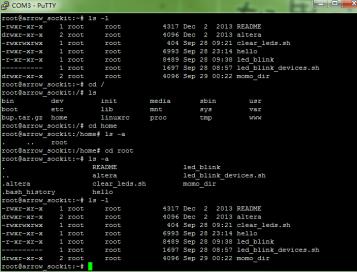 How to set the display color of Putty or Minicom in serial port mode ...