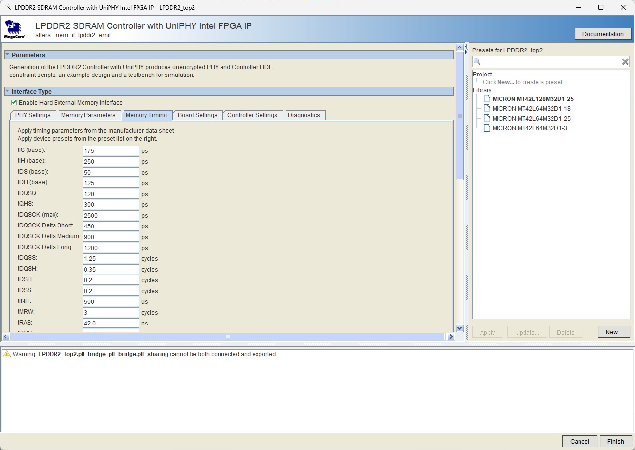 Problem with Quartus prim standard 24.1: I cannot generate IP for the ...